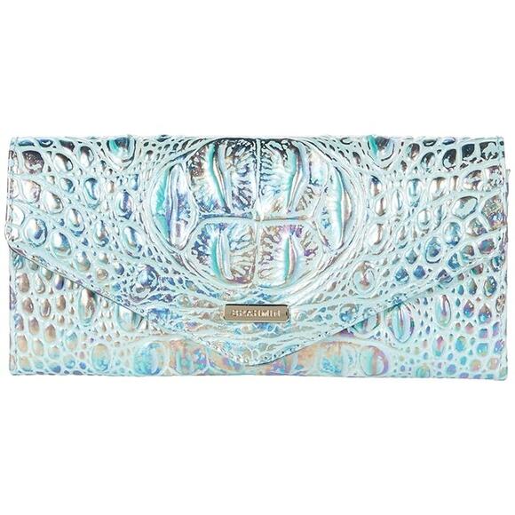 Brahmin | Bags | Brahmin Veronica Wonderland Melbourne Blue Hologram ...